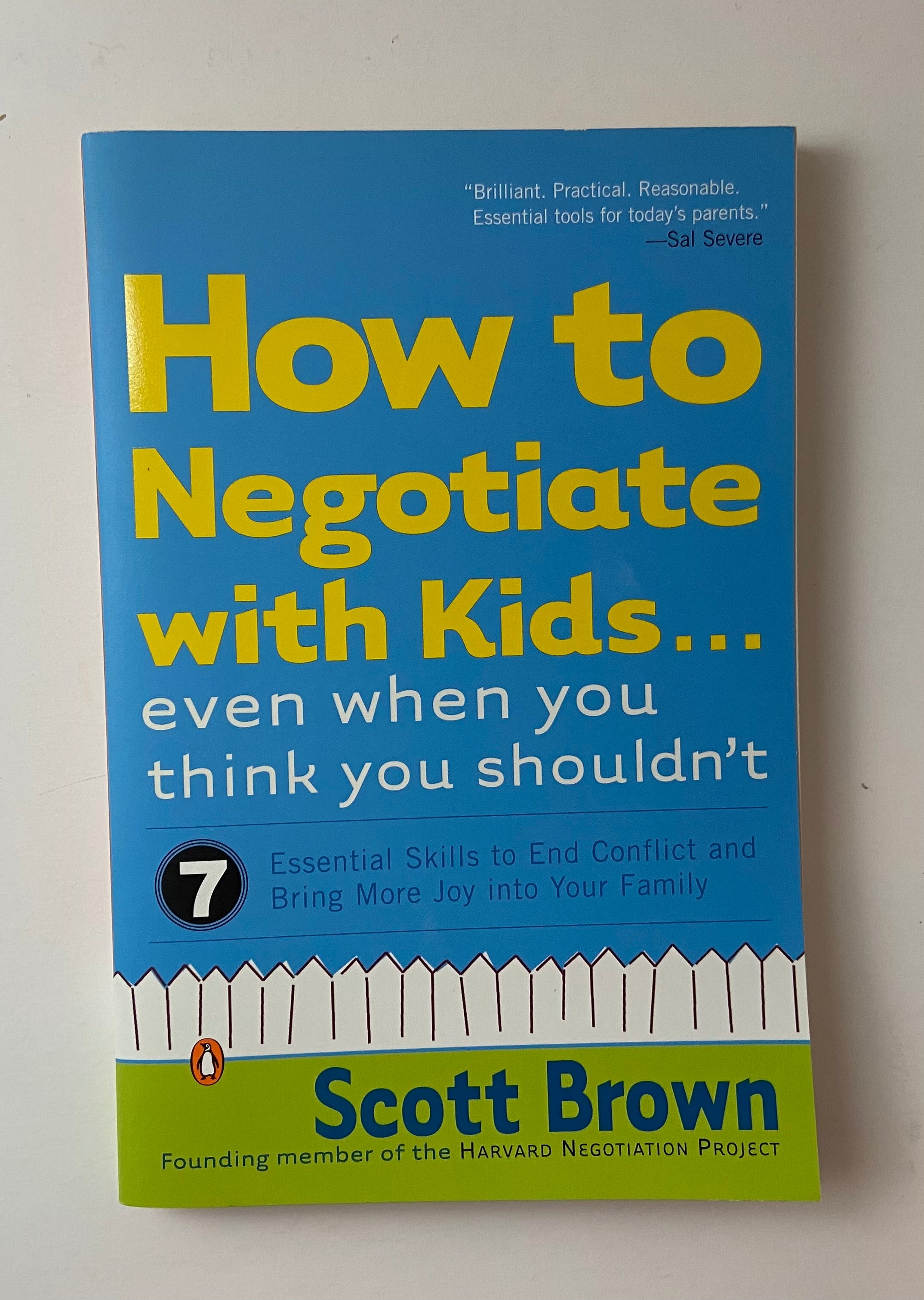 How to Negotiate with Kids ...